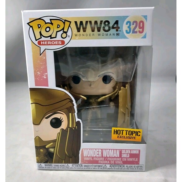 Funko | Toys | Funko Pop Dc Universe Wonder Woman Golden Armor Shield ...